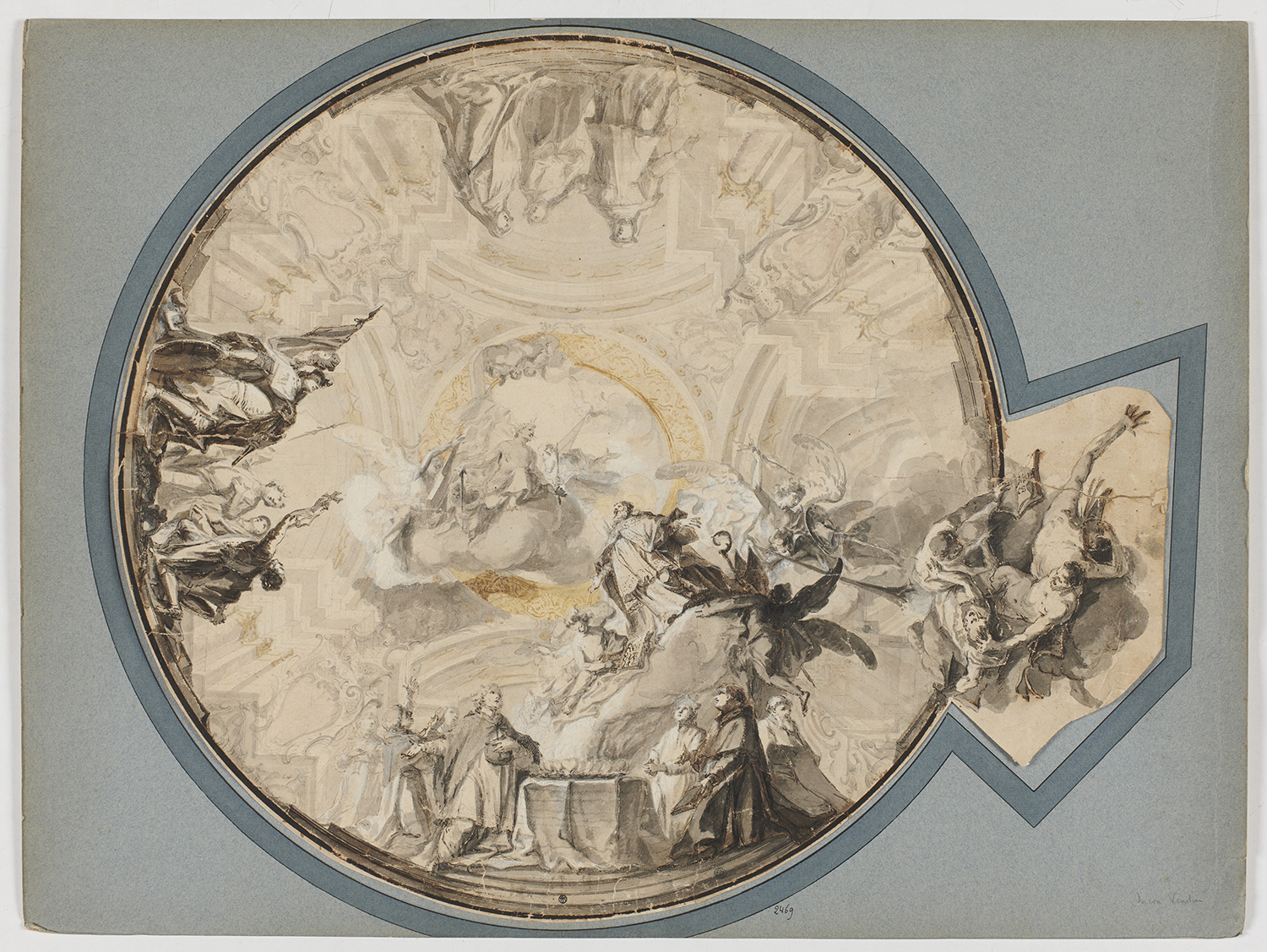 Apothéose de St Augustin | Beaux-arts de Paris